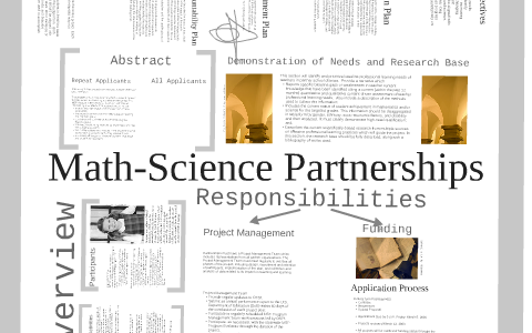 Math-Science Partnerships by Tara Richerson on Prezi