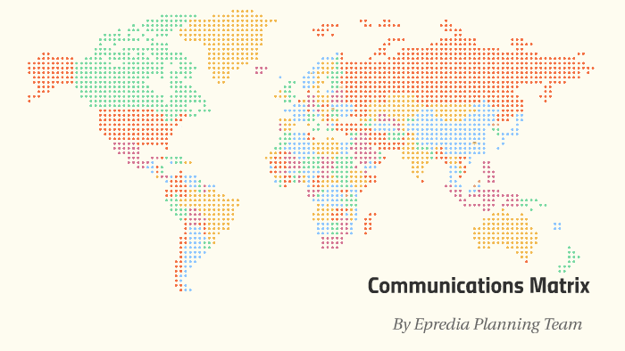 Comms Matrix by Usmaan Hussain