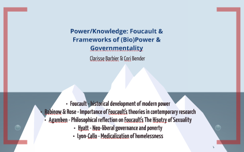 Power/Knowledge: Foucault & Frameworks of (Bio)Power & Gover by Cori ...