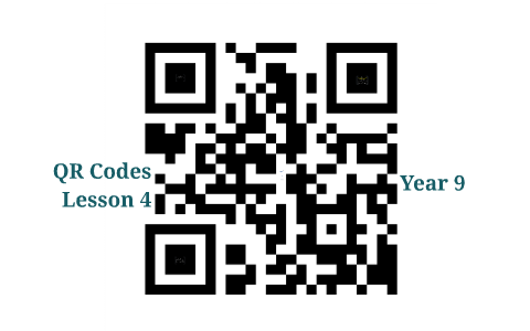 QR Codes (Lesson 4) old by L Boniface on Prezi