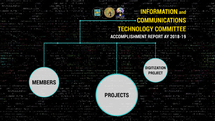 ICT Committee Accomplishment Report 2018-19 by Lejempf Flores on Prezi
