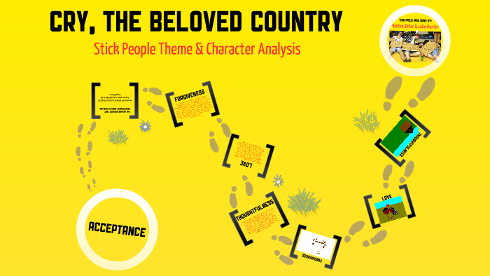 Cry, the Beloved Country Stick People Theme & Character Analysis by ...