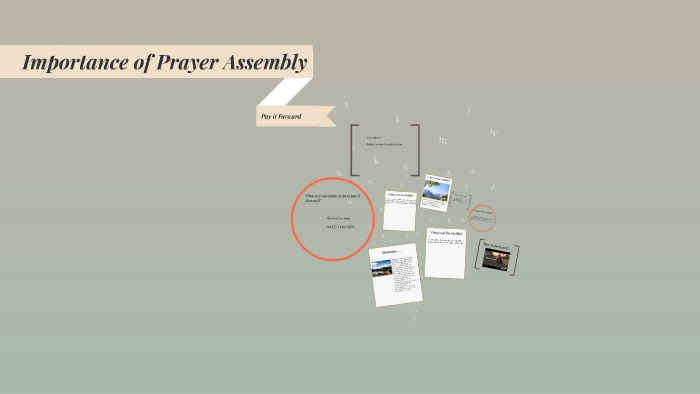 Importance of Prayer Assembly - 31st March by Nathan Siggs on Prezi