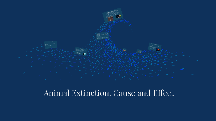 Animal Extinction: Cause and Effect of Human Intervention by Deana ...