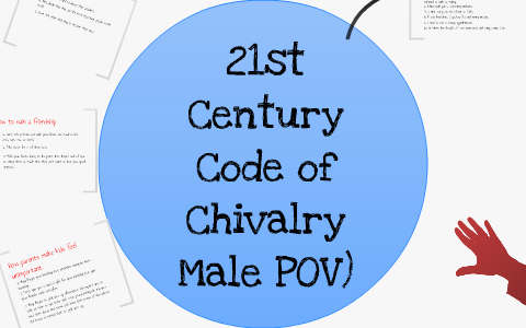 New Code of Chivalry and Courtly Love for the 21st Century by Jaymel D ...