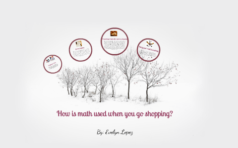 How is math used in shopping? by Evelyn Lopez on Prezi