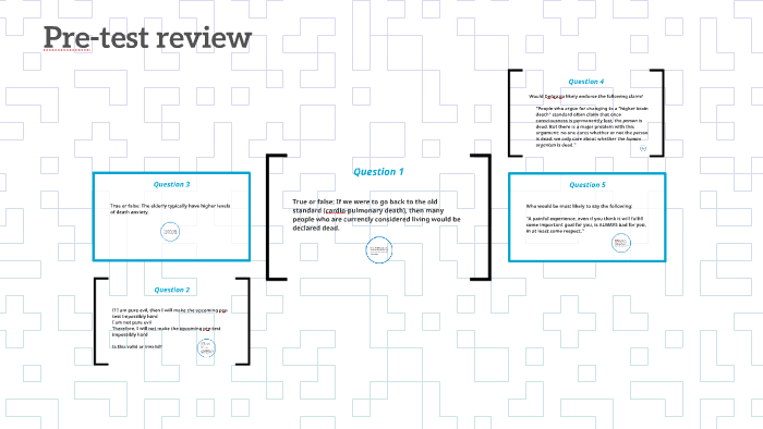 Pre-test review by Timothy Walsh on Prezi