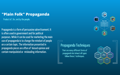 "Plain Folk" Propaganda by Travis Brown on Prezi