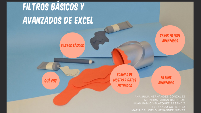 FILTROS BÁSICOS Y AVANZADOS DE EXCEL by HERNANDEZ NIEVES MARIA DEL CIE ...