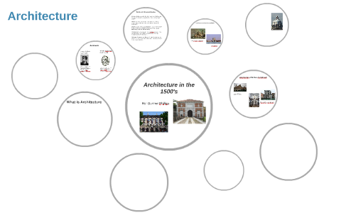 Architecture in the 1500's by Gunner Philipp on Prezi