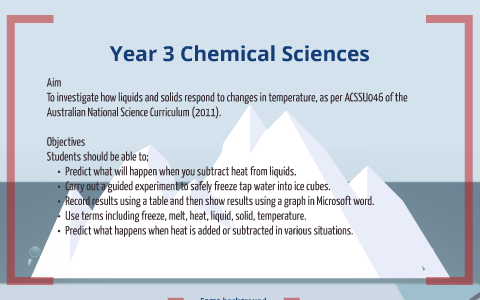Year 3 Chemical Sciences by Megan Best on Prezi
