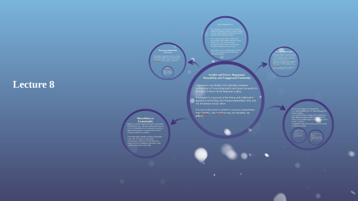 Lecture 8: Gender and Power: Hegemonic Masculinity and Exaggerated ...