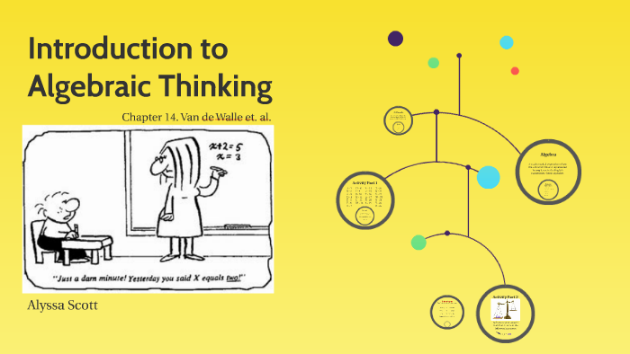 Arithmetic vs Algebra by Alyssa Scott