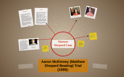Aaron McKinney (Matthew Shepard Beating) Trial (1999): by alexis ...