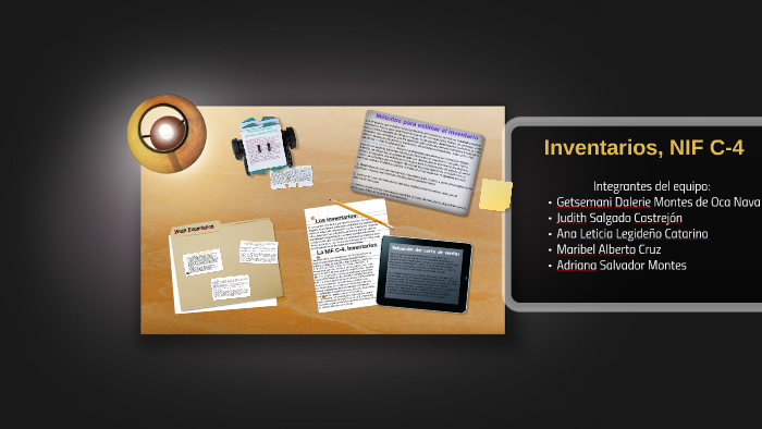 Inventarios, NIF C-4 by lupita pantaleon on Prezi