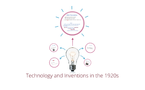 Technology and Inventions in the 1920s by Sw4gM4st3r Rastamon on Prezi