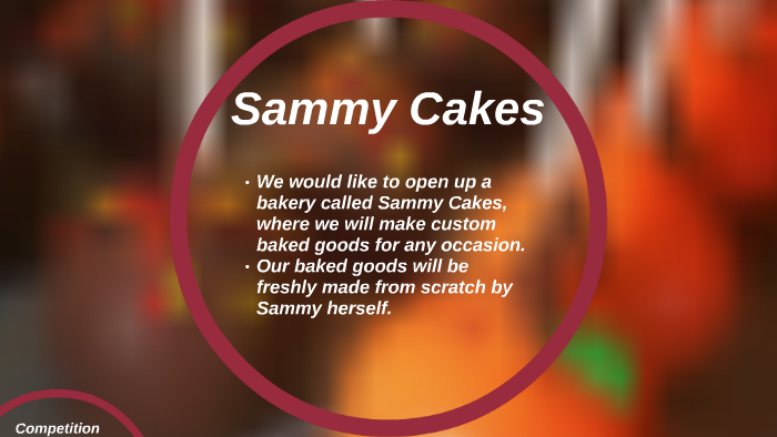 Sammy Cakes by Beth Thome on Prezi
