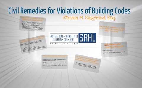 Building Codes-Steven M. Siegfried by Stephanie Bonilla on Prezi