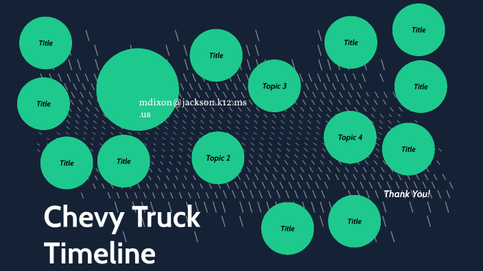 Chevy Truck Timeline by Na'Darrien Cooper on Prezi