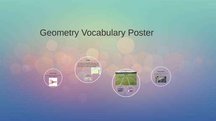 Geometry Vocabulary Poster by Payton Pruitt on Prezi
