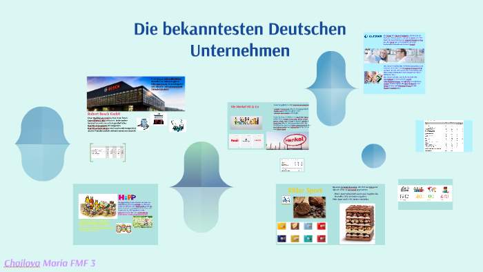 Die bekanntesten Deutschen Unternehmen by Mary Khailova on Prezi