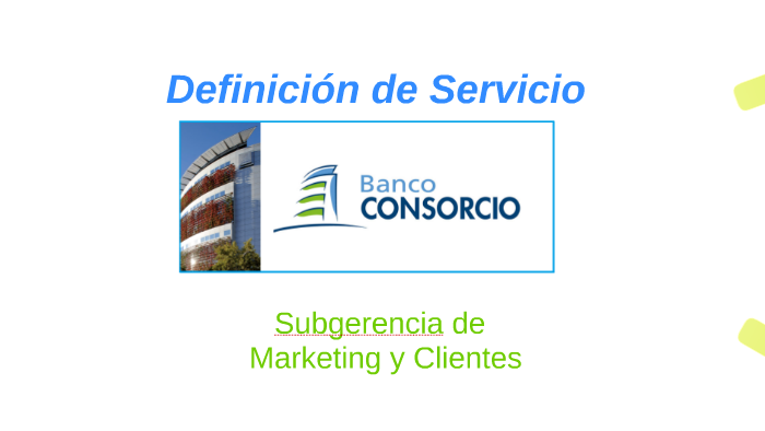 Definición de Servicio by on Prezi