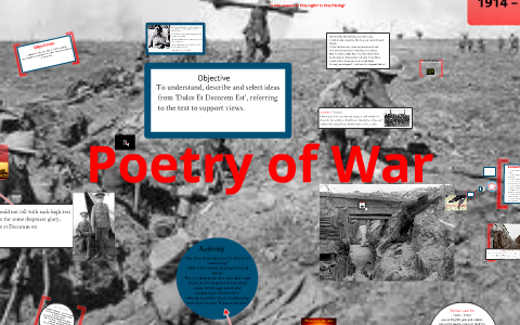 World War 1 Poetry by Geoff Hinman on Prezi