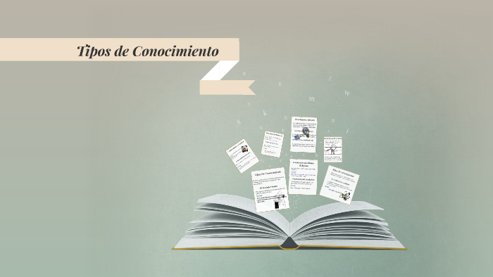 Tipos De Conocimieto by Andres ramos
