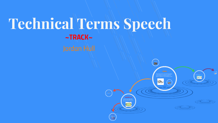 Technical Terms Speech by jordan hull on Prezi