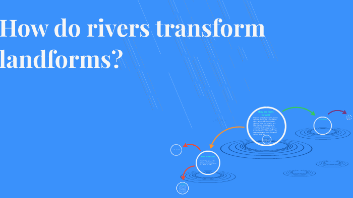 How do rivers transform landforms? by Laura Ward on Prezi