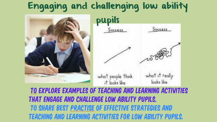 CPD: Engaging and Challenging Low Ability Pupils by Rachael Critchley ...