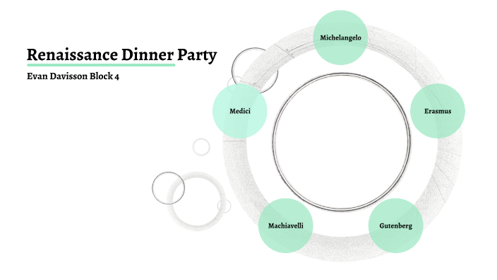 Renaissance Dinner Party by Evan Davisson on Prezi