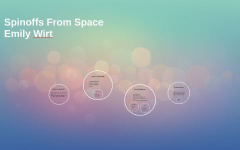 Spinoffs From Space by Emily Wirt
