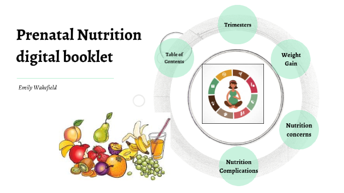 Prenatal Nutrition digital booklet by Emily Wakefield on Prezi