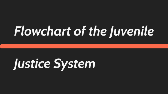 Juvenile Justice System Flowchart by on Prezi