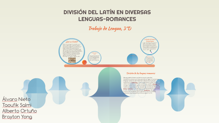 DIVISION DEL LATIN EN DIVERSAS LENGUAS-ROMANCES by Alberto Ortuño ...
