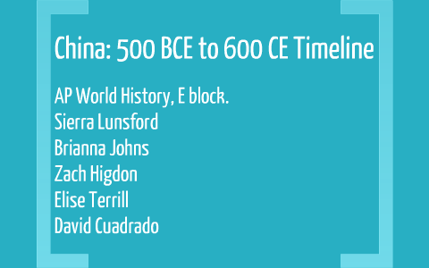 AP World China Timeline by brianna johns on Prezi