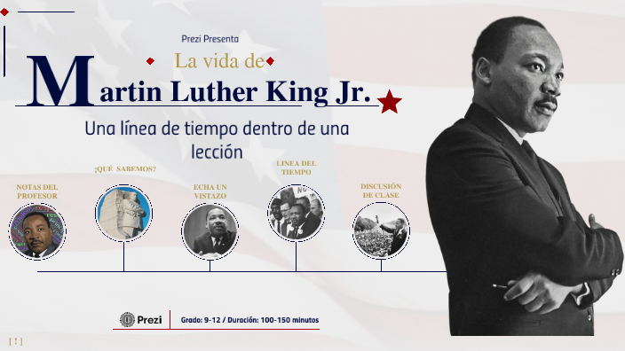 La vida del Dr. Martin Luther King Jr by Niza Mayo Calderón on Prezi