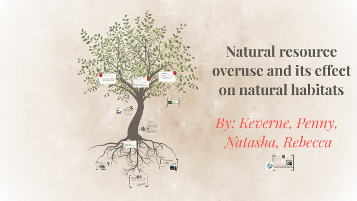 Resource overuse that effects natural habitats by Natasha Davey on Prezi