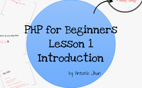 PHP for Beginners by Antonio Jhun