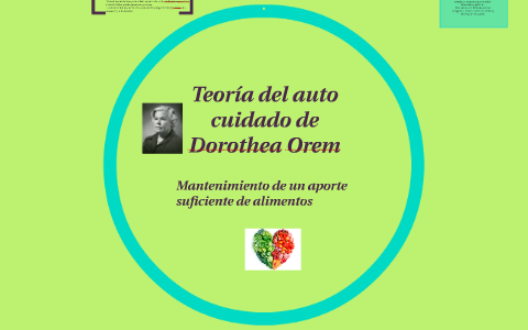 Teoria del autocuidado de Dorothea Orem by Yennifer Pinto on Prezi