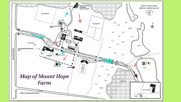 Map of Mount Hope Farm by Madeline Dodge on Prezi