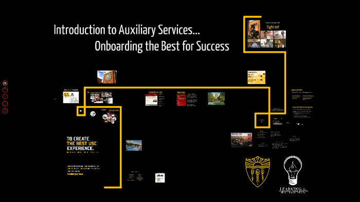 Introduction to Auxiliary Services...Onboarding the Best for Success ...