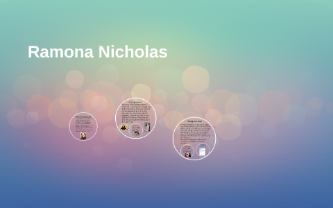 Ramona Nicholas by on Prezi