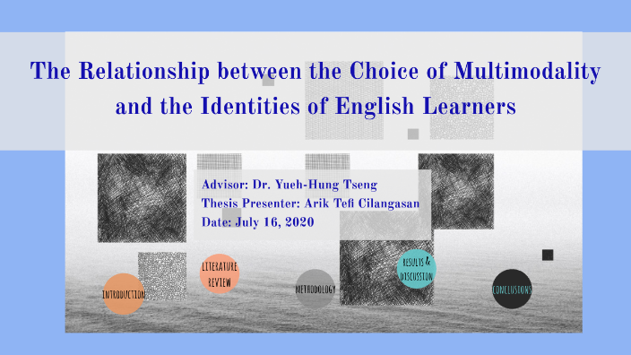 The Relationship between the Choice of Multimodality and the Identities ...