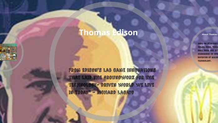 Thomas Edison by elijah rudd