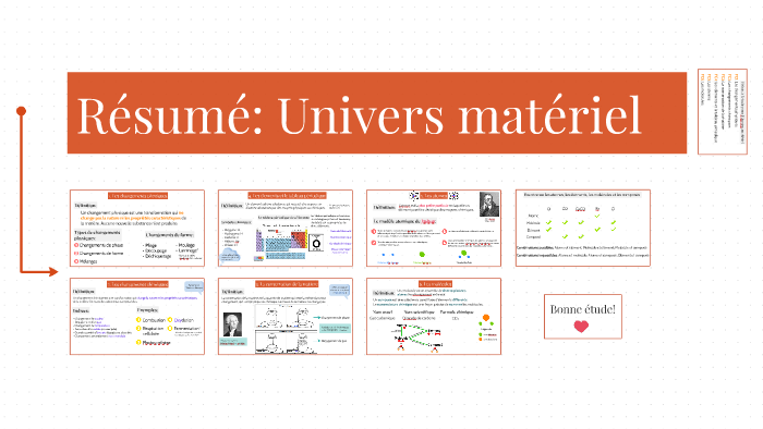 2. Univers matériel by Melissa Gagnon on Prezi