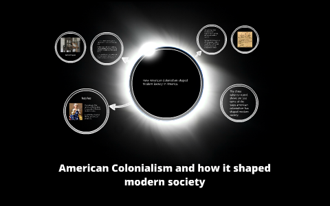 How American Colonialism shaped Modern Society in America. by Dallas ...