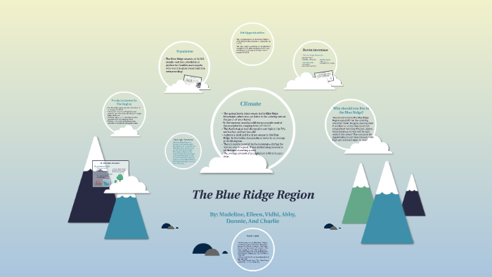 The Blue Ridge Region by Eileen Yoo