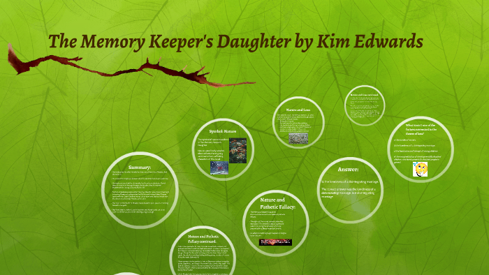The Memory Keeper's Daughter by Kim Edwards by Lauren Ead on Prezi